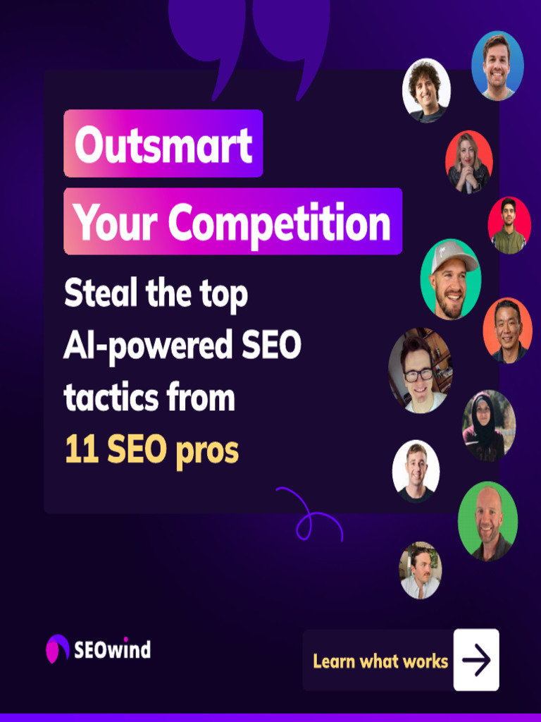 Outsmart Your Competition - AI For SEO | PDF | Search Engine ...