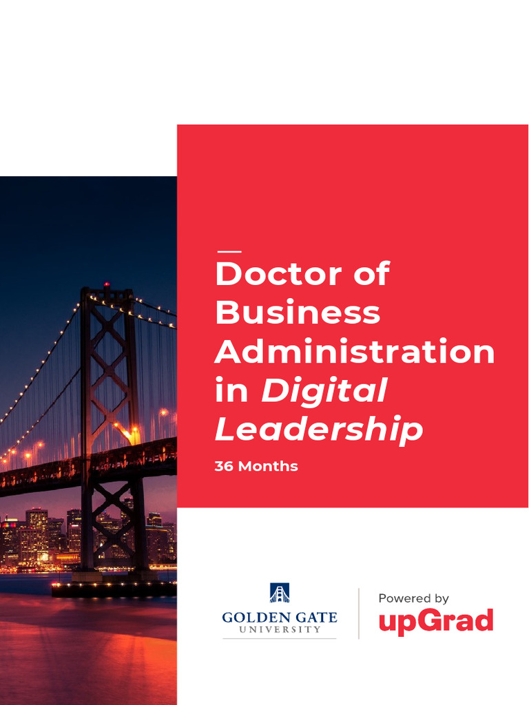 GGU DBA DL Brochure | PDF | Artificial Intelligence | Intelligence (AI ...