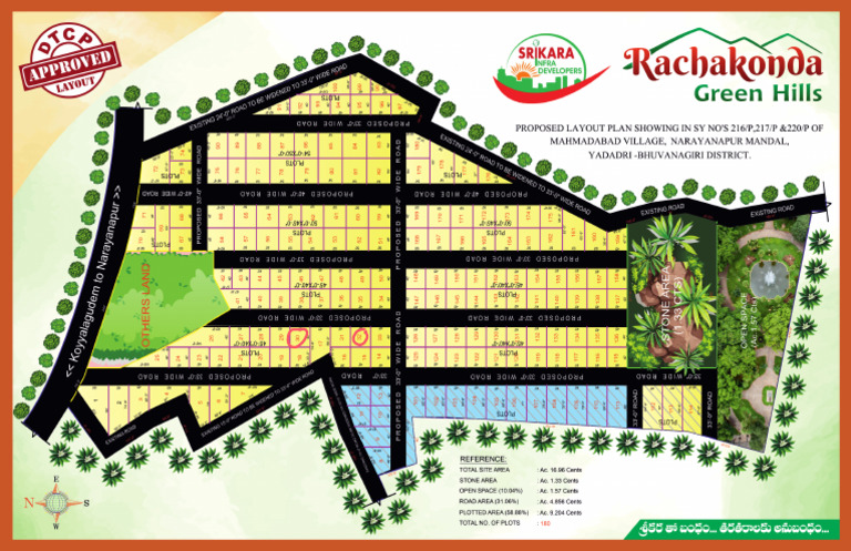 Rachakonda Green Hills Layout | PDF
