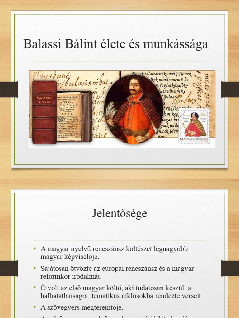 Balassi Bálint | PDF
