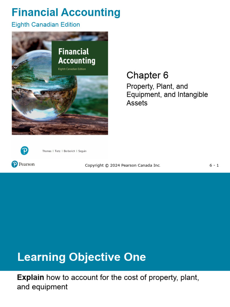 Powerpoint Chapter 6 | PDF | Depreciation | Goodwill (Accounting)