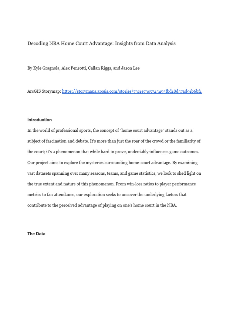 Info4602 Final Group Project | PDF | Statistics | Scatter Plot