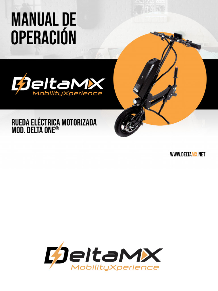MANUAL DE USUARIO SCOOTER DELTA ONE (Silla de Ruedas Eléctrica ...