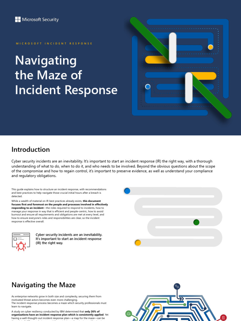 Navigating The Maze of Incident Response | PDF | Computer Security | Security