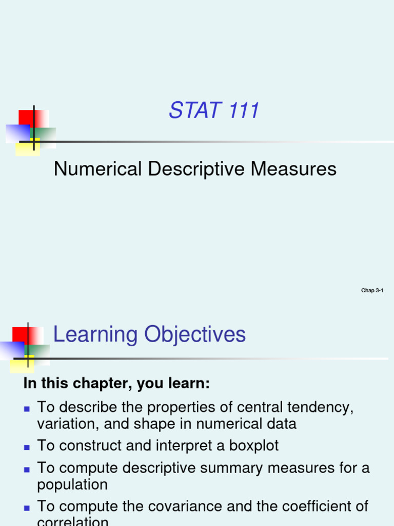 Bbs12e PPT Ch03a | Download Free PDF | Standard Score | Standard Deviation