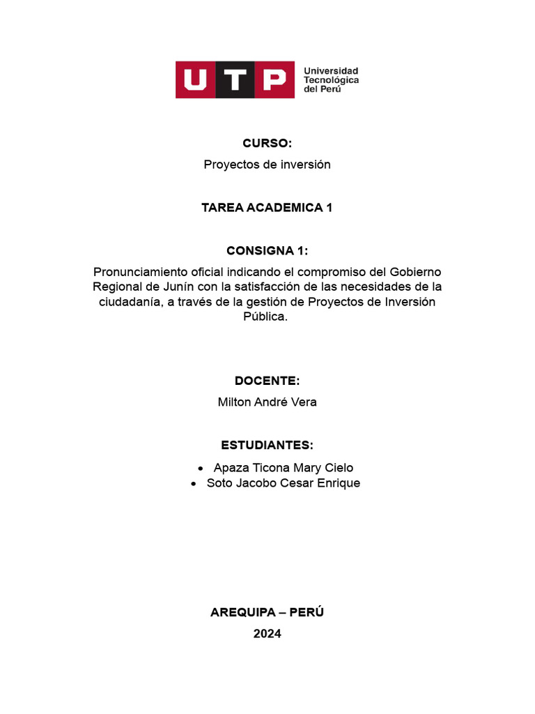 Pdi. Ta1. Consigna 1 | PDF