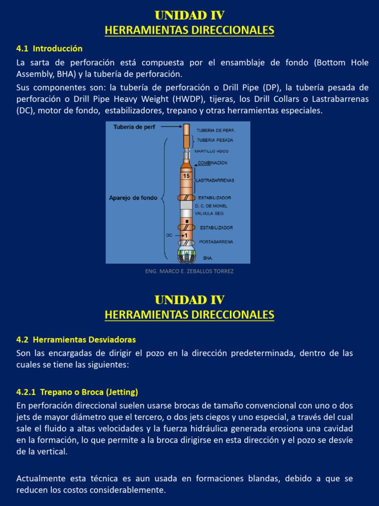 Unit Iv - Directional Tools - Sem-I-2024 | PDF | Perforación ...