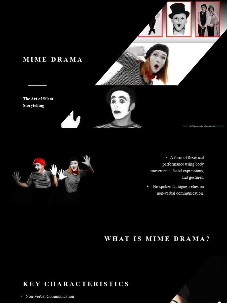 Understanding Mime Drama Techniques | PDF
