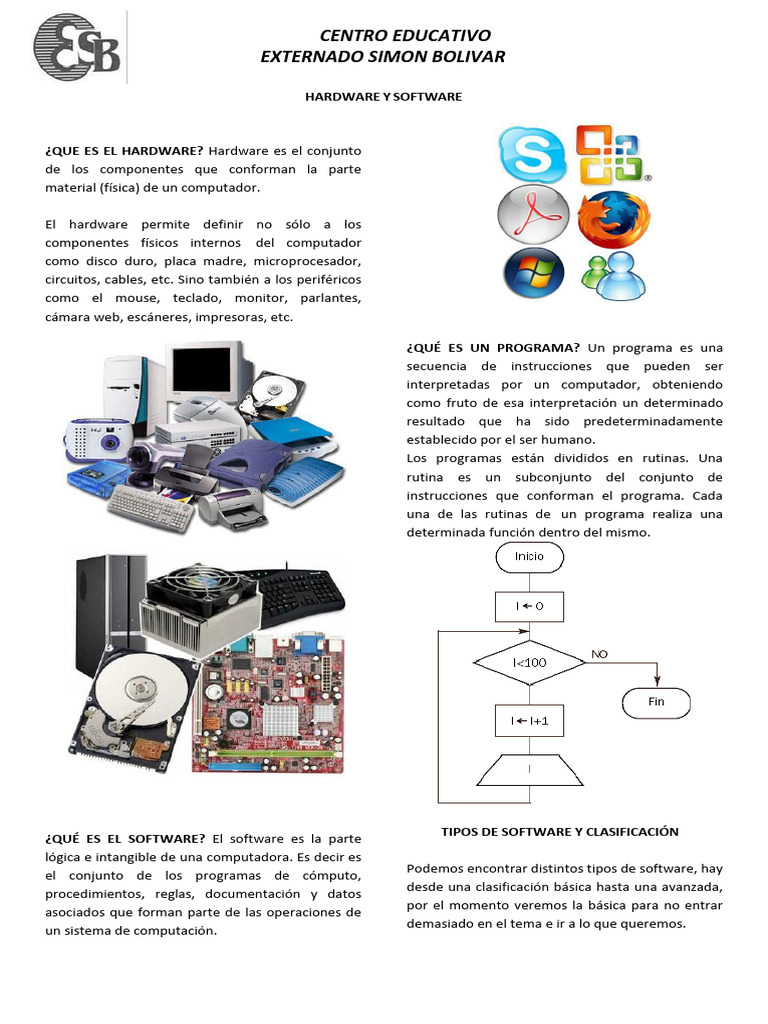 Taller 1 Sistemas y Tecnologia 202401 | PDF | Hardware de la computadora | Programa de computadora