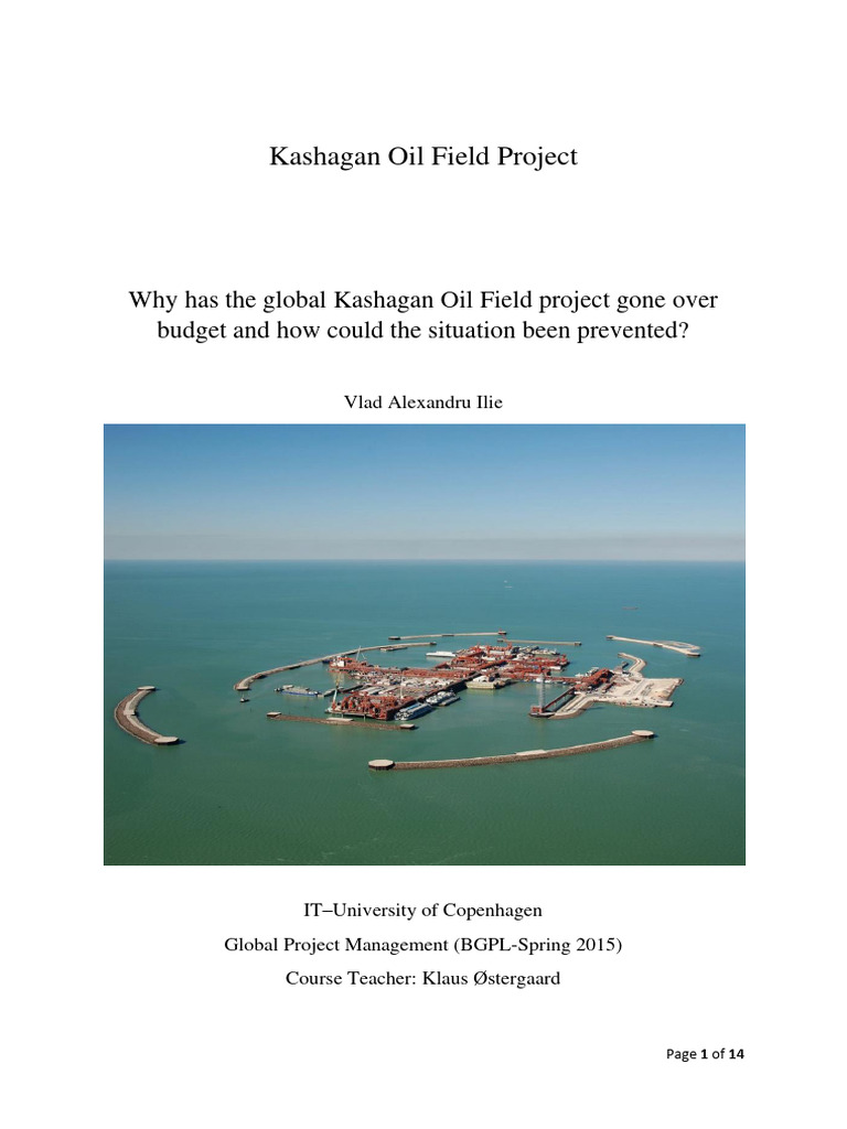 Kashagan Oil Field Project Challenges | PDF | Oil Well