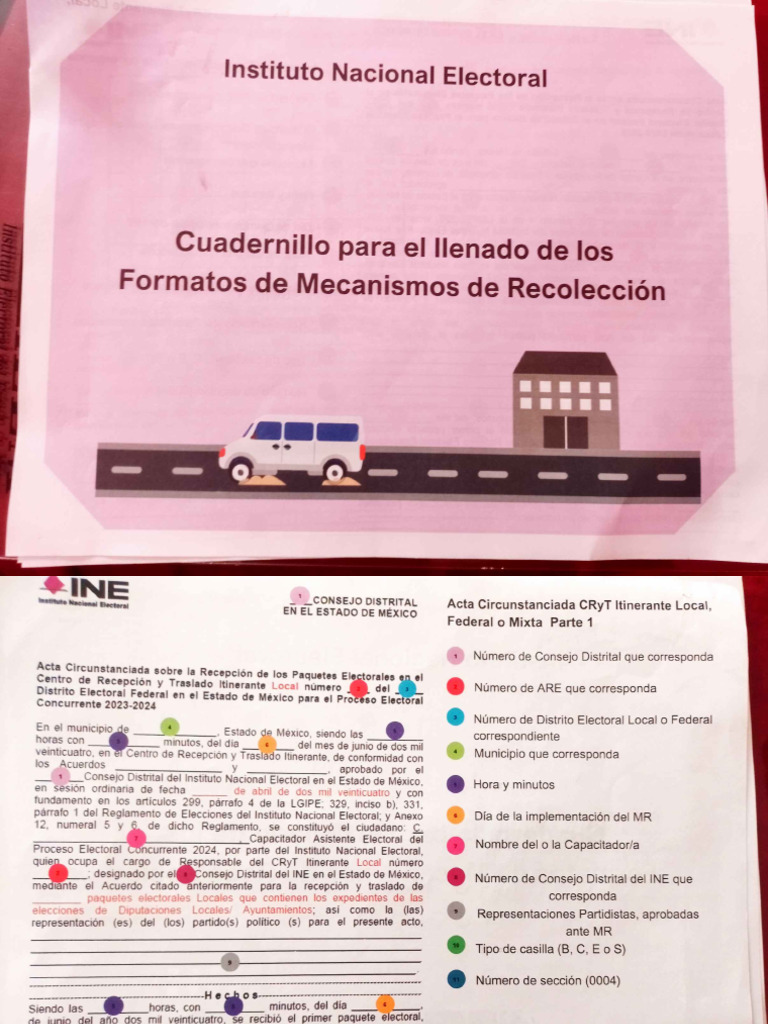 Cuadernillo para El Llenado de Los Formatos de Mecanismos de ...