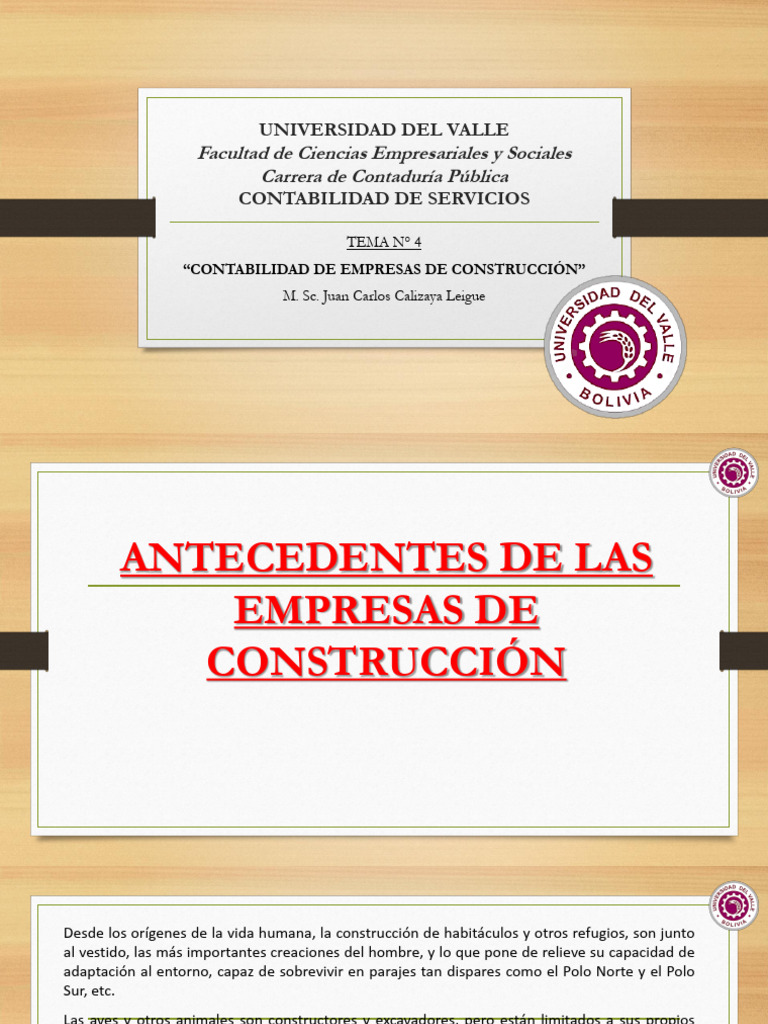 Tema 4 Contabilidad Empresas Constructoras | PDF | Business | Impuestos