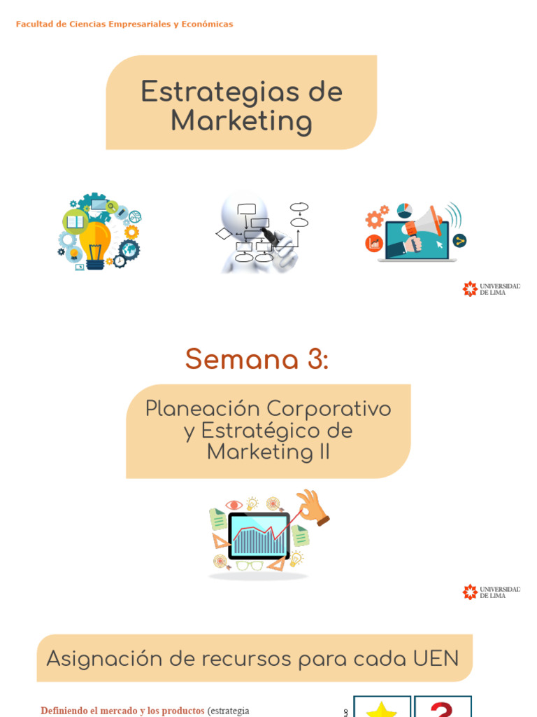 Semana 3 Planeamiento Corporativo y Estrategico II | PDF | Marketing | Producto (Negocio)