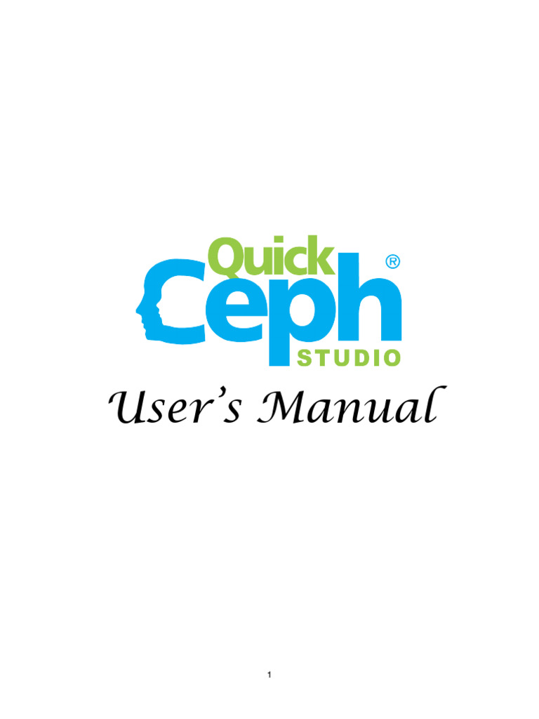 Quick Ceph Studio Manual | PDF | Icon (Computing) | Image Scanner
