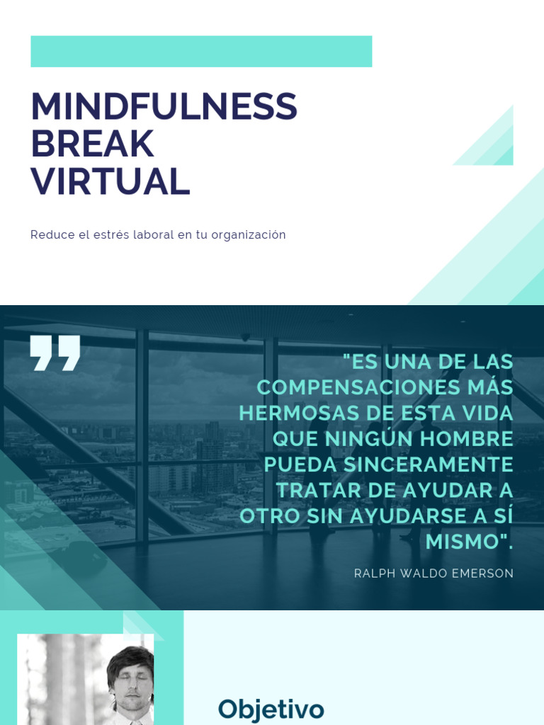 Mindfulness Break Virtual | PDF | Crecimiento personal y profesional ...