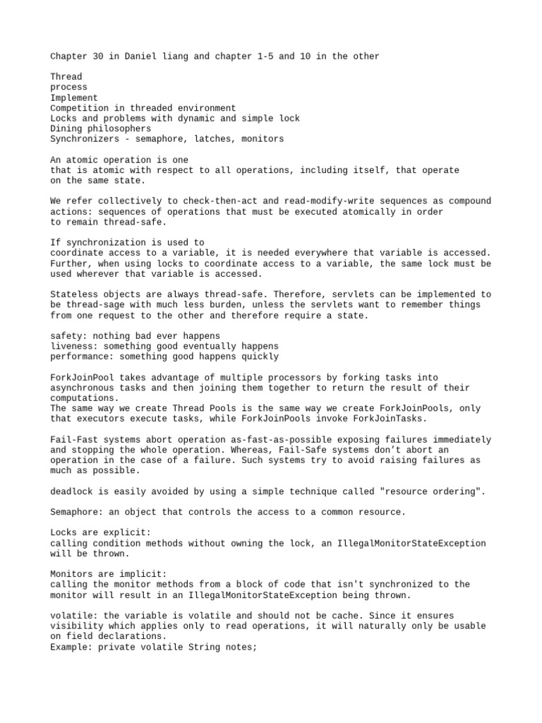 Concurrency N | PDF | Computer Science | Computing Concurrency N | PDF | Computer Science | Computing