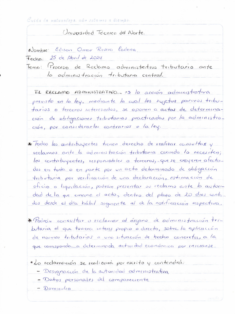 Rivera - Omar - Tarea 1 PDF | PDF