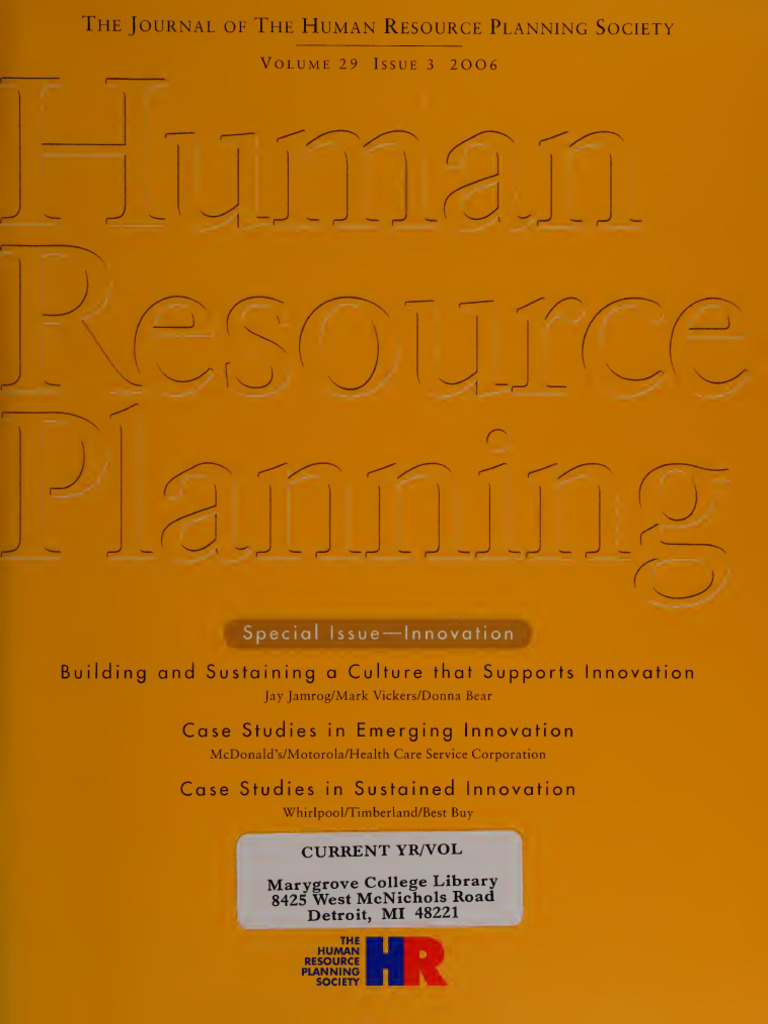 Human Resource Planning - HR - Human Resource Planning Society - Volume 29, 1978 - Tempe, Ariz ...
