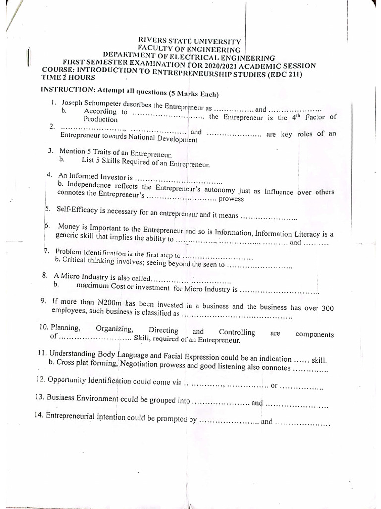 EDC Past Questions-1 | PDF