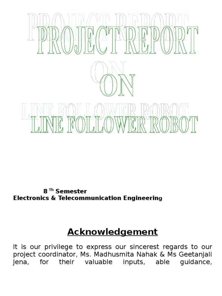 Line Follower Using AT89c51 | PDF