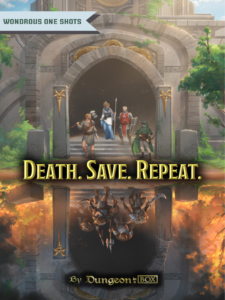 Death Save Repeat - Adventure Book | PDF | Dungeons & Dragons