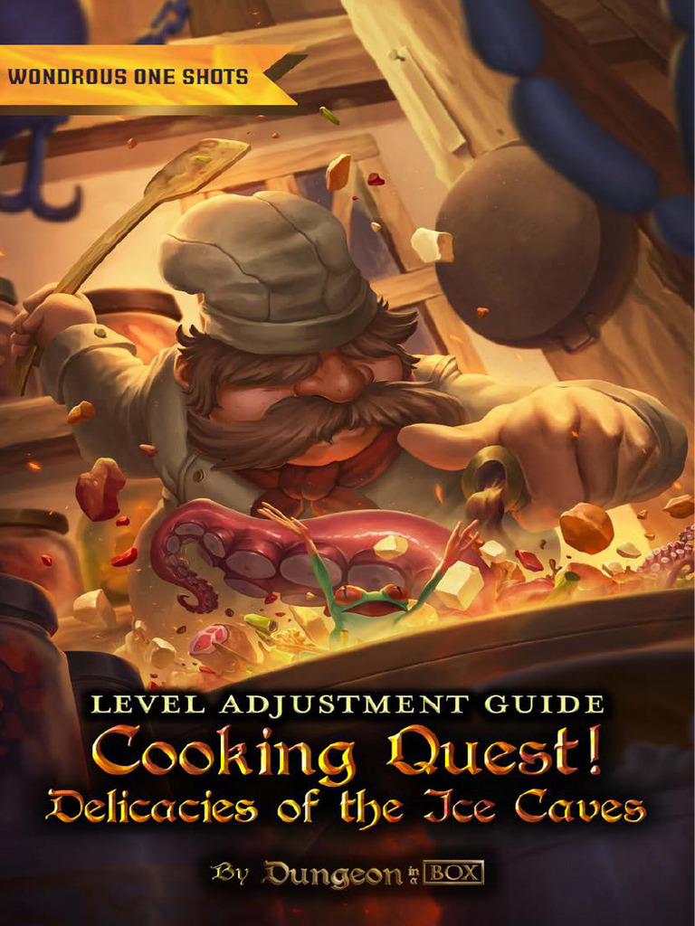 Level Adjustment Guide - Cooking Quest - v3.1 - Reduced | PDF | Fantasy ...