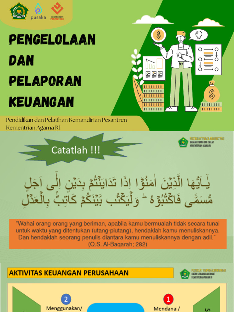 Modul Pengelolaan Dan Pelaporan Keuangan | PDF | Pengelolaan Keuangan & Uang