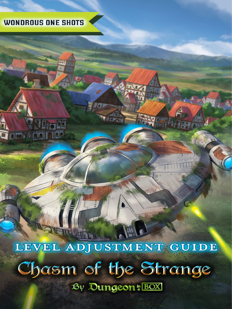 Chasm of The Strange - Level Adjustment Guide | PDF | Law | Science ...