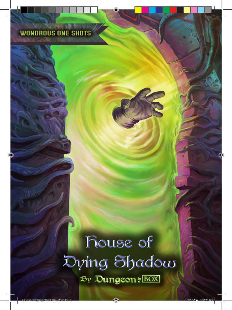 House of Dying Shadows - v2MarksandBleeds | PDF | Dungeons & Dragons