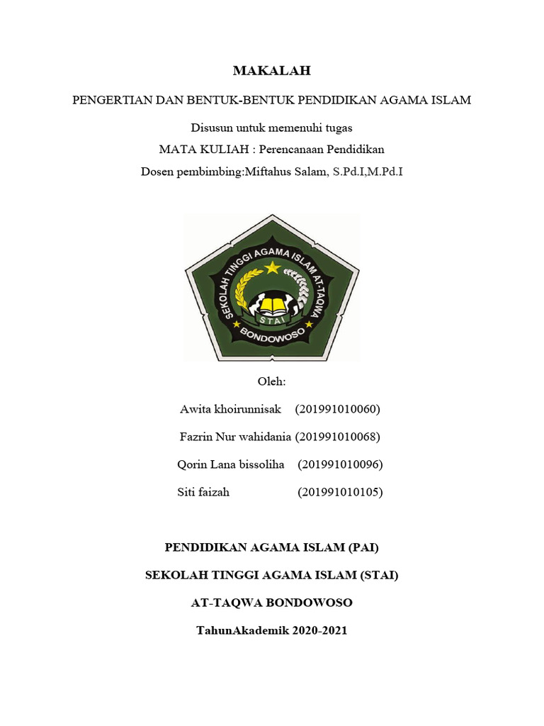 Perencanaan Pendidikan Kel 15 | PDF | Karier & Perkembangan