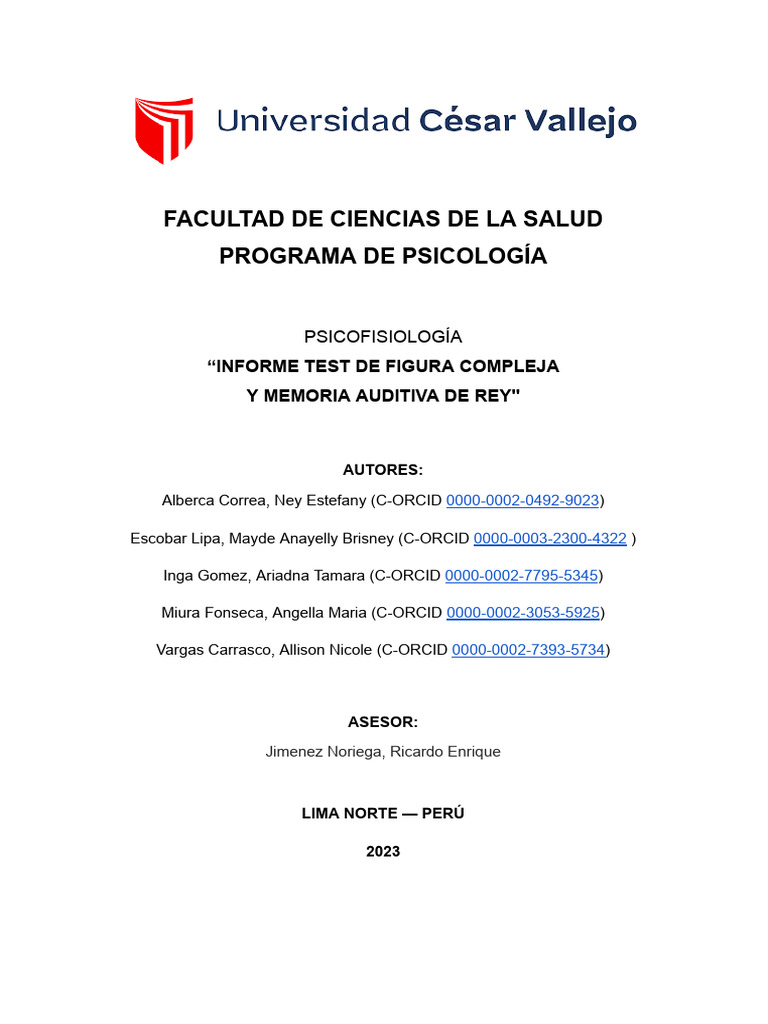 Informe Fig Del Rey Grupo 2 | PDF | Memoria | Aprendizaje