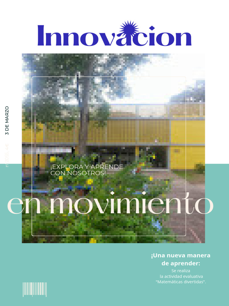 Portada para Revista Sobre Turismo Rural Con Fotografía, Crema y Verde ...