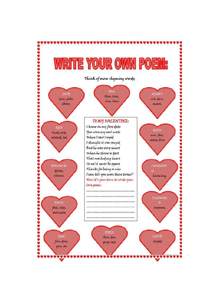 A Love Letter Project 1 English 6 2024a | PDF