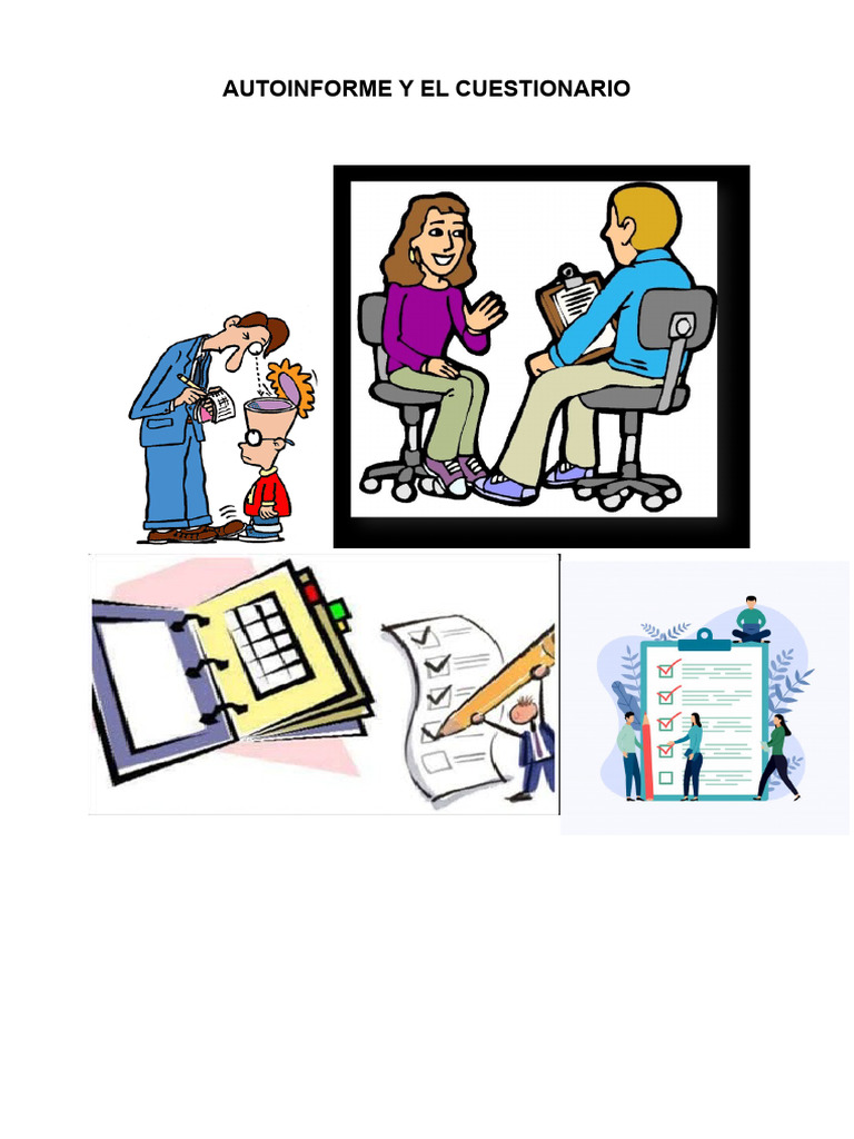 Autoinforme | PDF | Cuestionario | Comportamiento