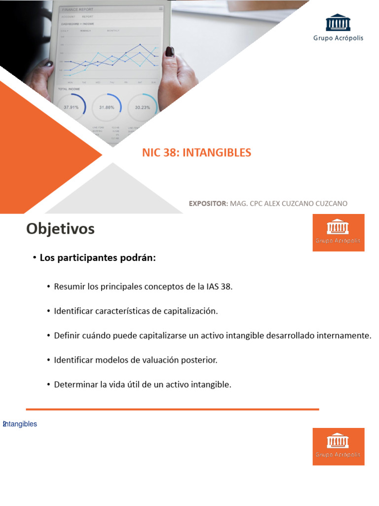 NIC 38 Intangibles | PDF | Activo intangible | normas internacionales de INFORMACION FINANCIERA