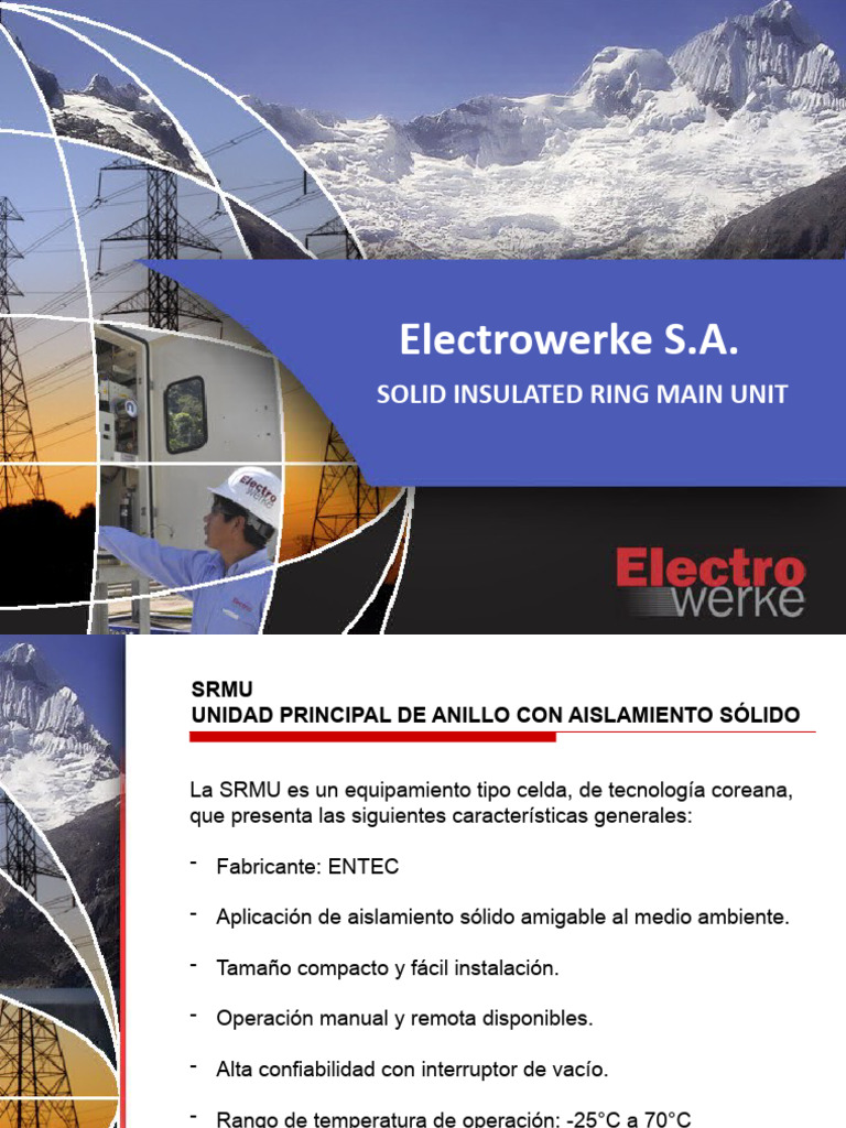 SRMU: Solución Compacta y Ecológica | PDF | Scada | Cambiar