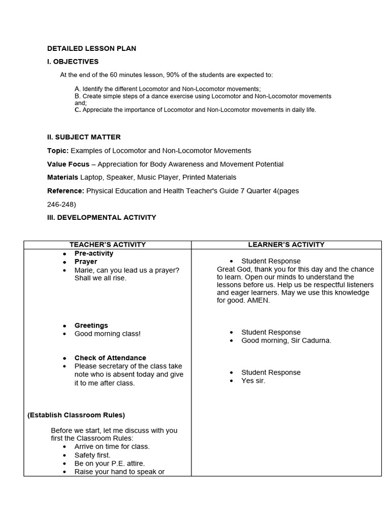 Pe Final Demo Locomotor and Non-Locomotor Movements-James Cadurna ...