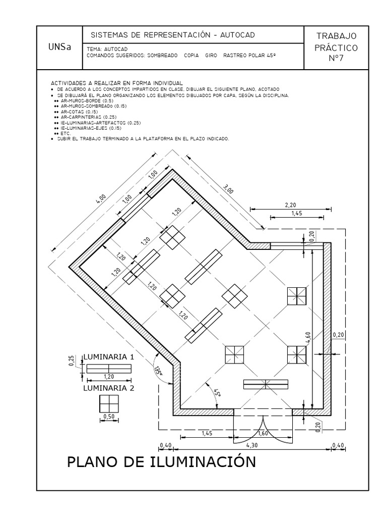 Plano de Iluminación | PDF