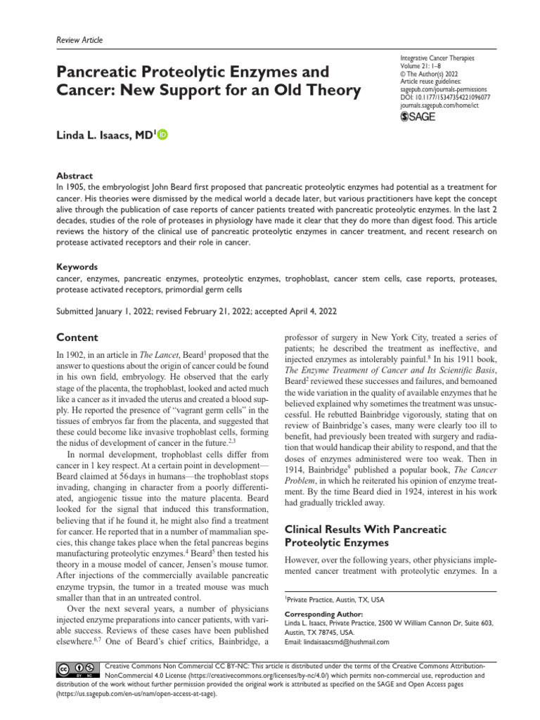 Pancreatic Review 2022 | PDF | Pancreas | Stomach
