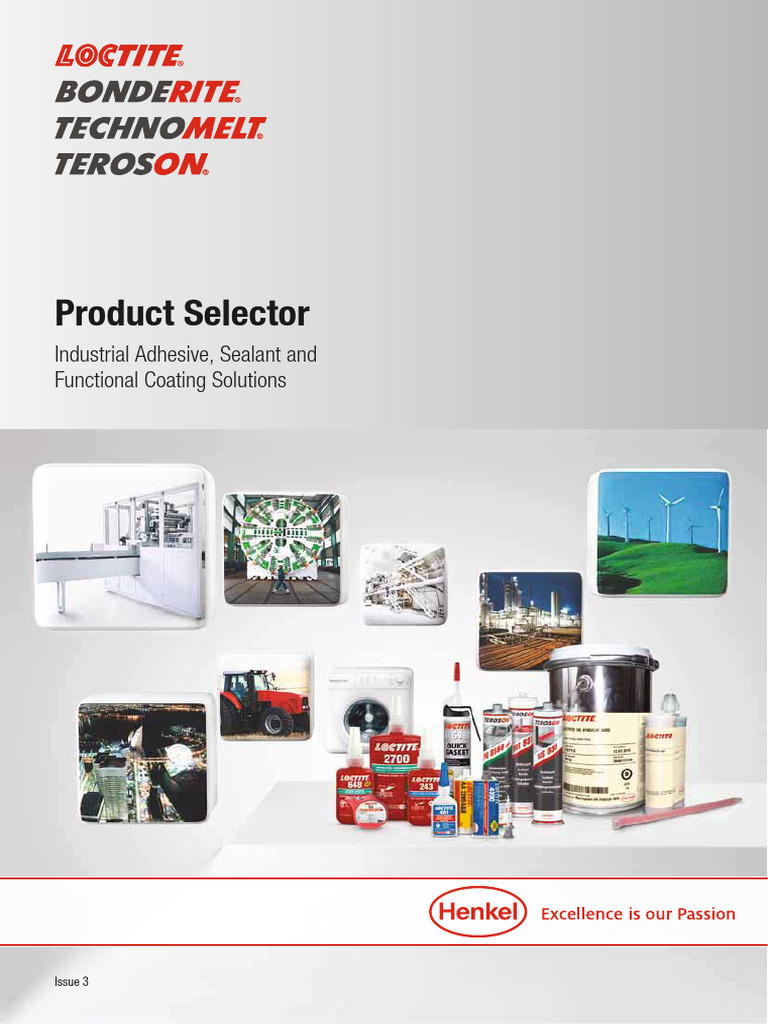 Loctite Selector Guide | PDF | Adhesive | Screw
