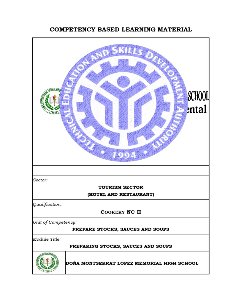 4 CBLM | PDF | Stock (Food) | Soup