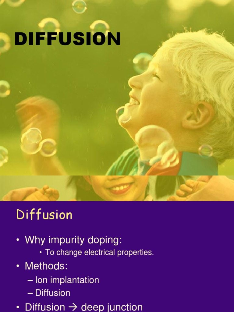 Diffusion in VLSI | PDF | Doping (Semiconductor) | Diffusion