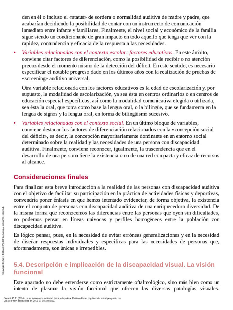 Descrip Disc Visual 1 | PDF | Percepción visual | Agudeza visual