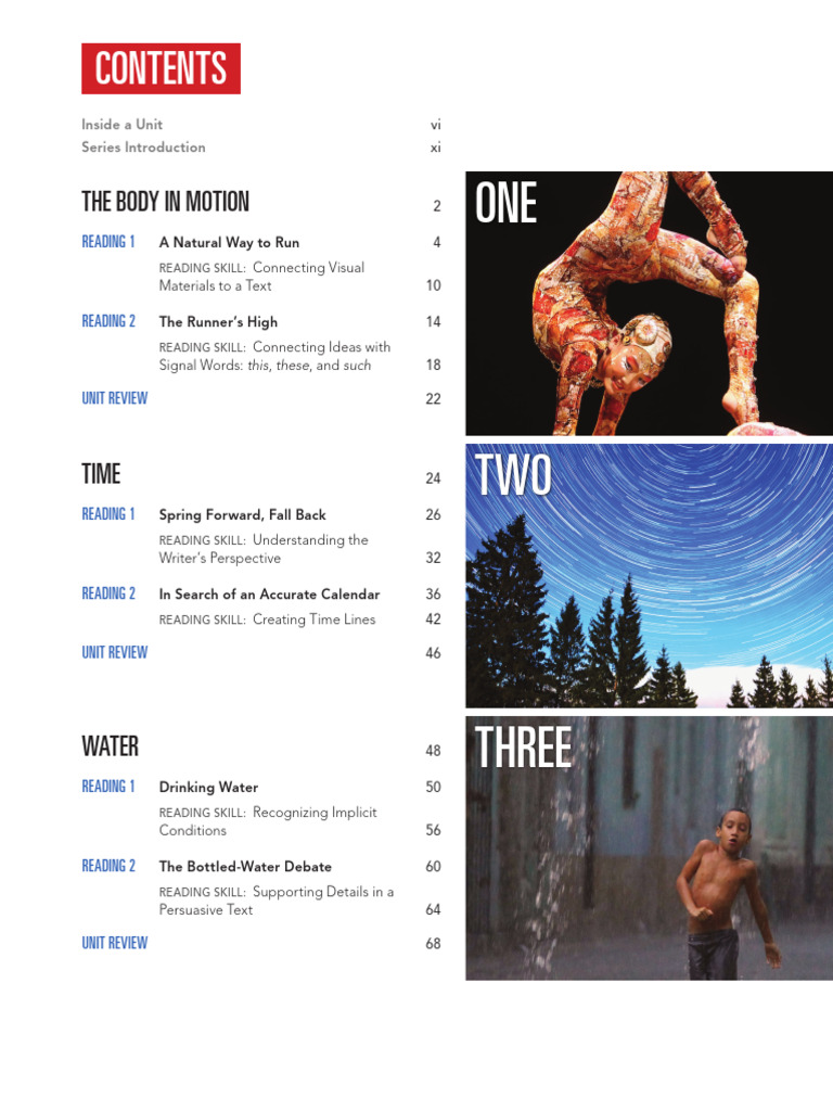 Focus 3 TOC | PDF | Cognitive Science | Cognition