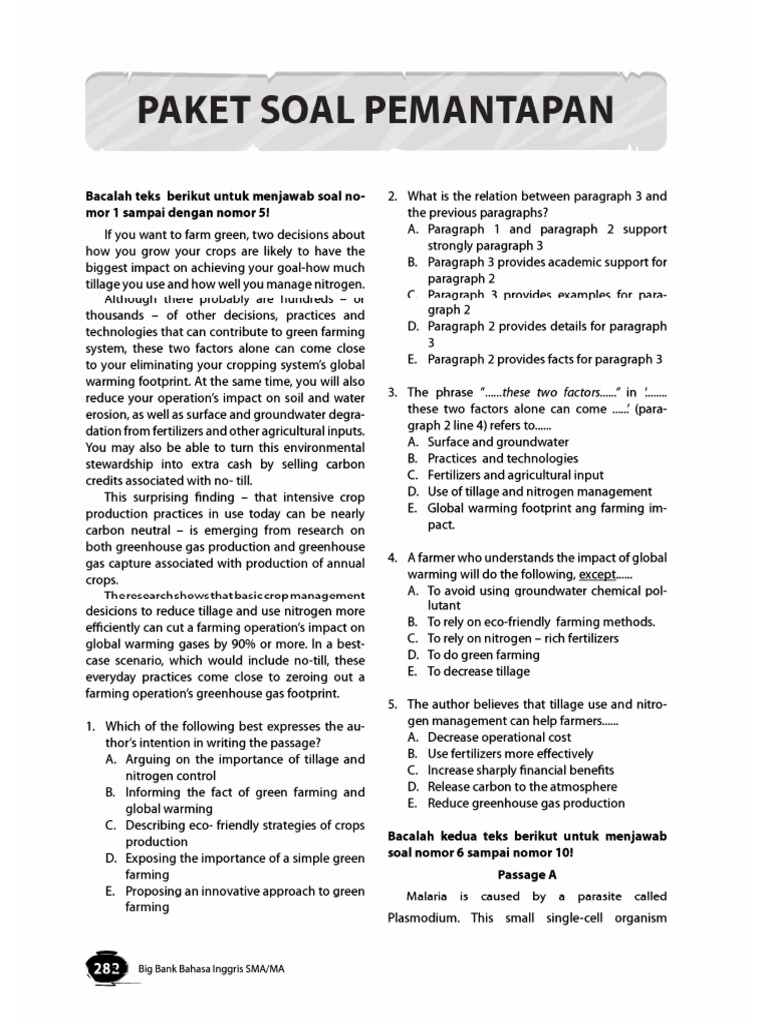 NSC 2024 (Reading 1 - Pemantapan) | PDF