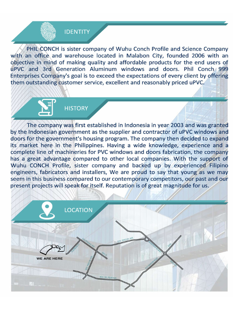 (Map Location) Phil Conch 999 Enterprises Company | PDF