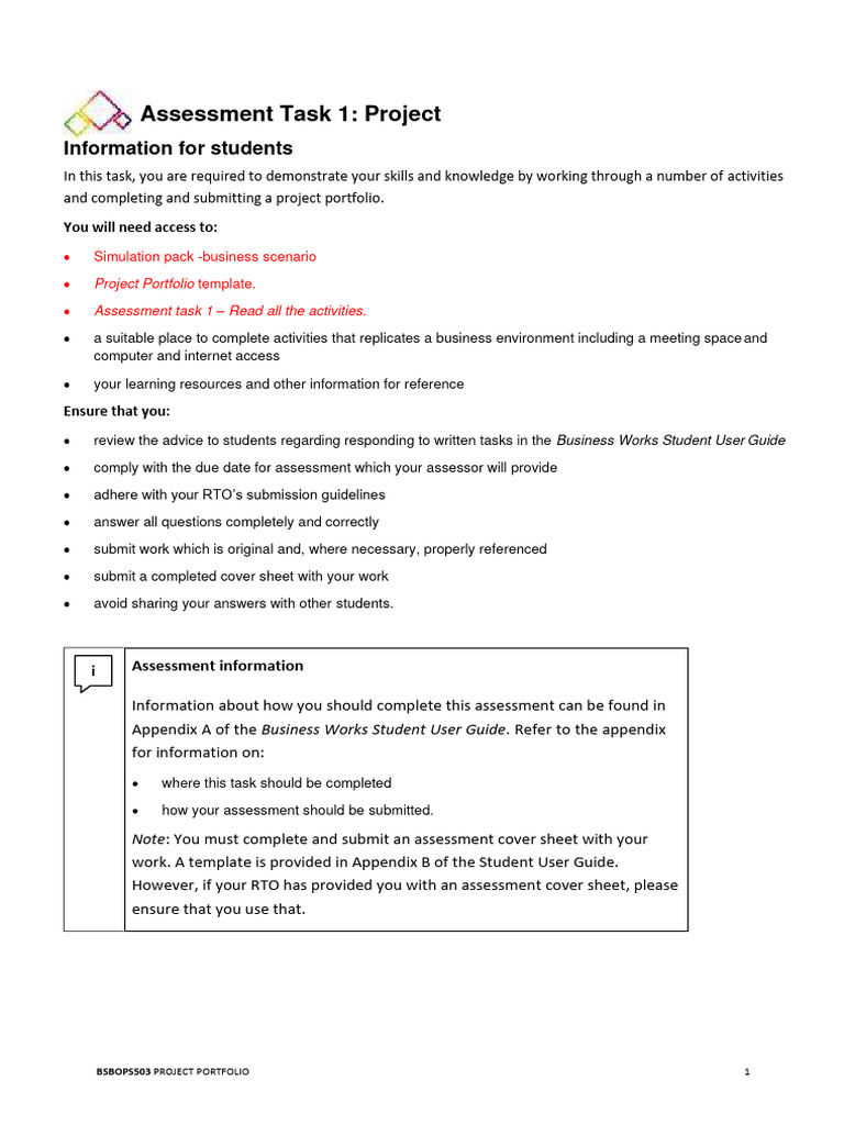 A#1 - Class Discussion - Project Portfolio Section1 | PDF | Computing | Software