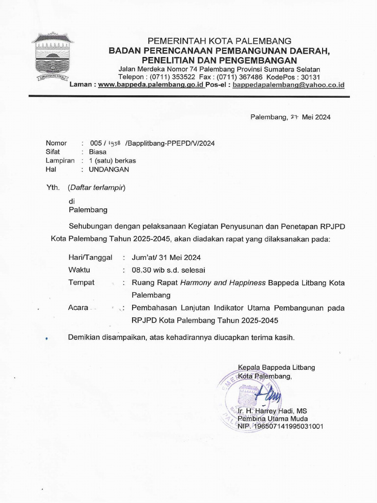 Undangan Pembahasan IUP 31052024 | PDF