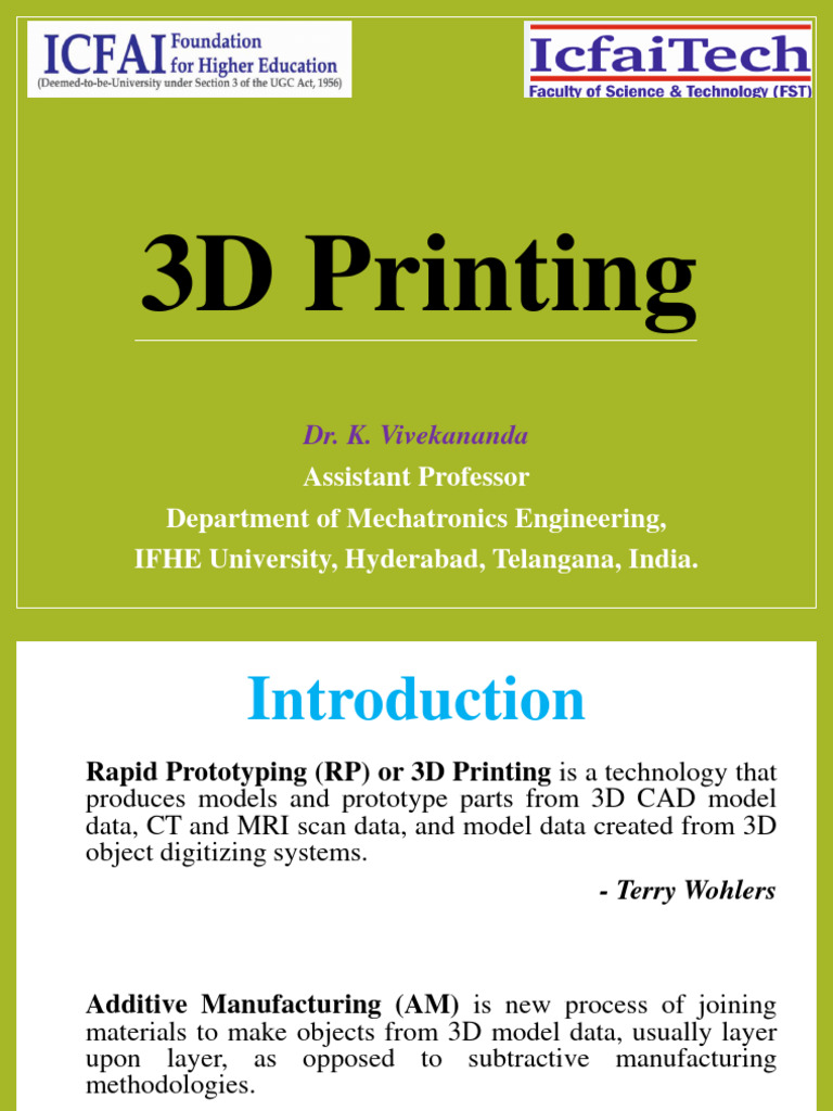 CH 5 | PDF | 3 D Printing | Computer Aided Design