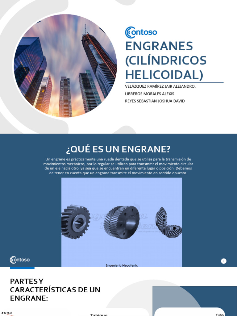 Engranes | PDF | Engranaje | Ingeniería mecánica